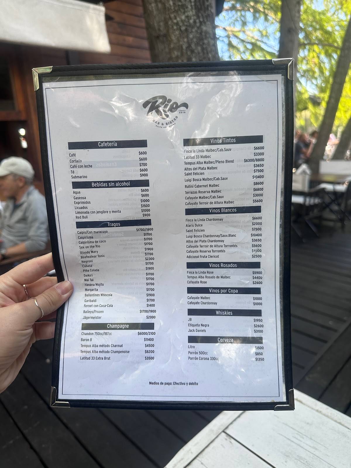 Carta de Río Bar, Tigre