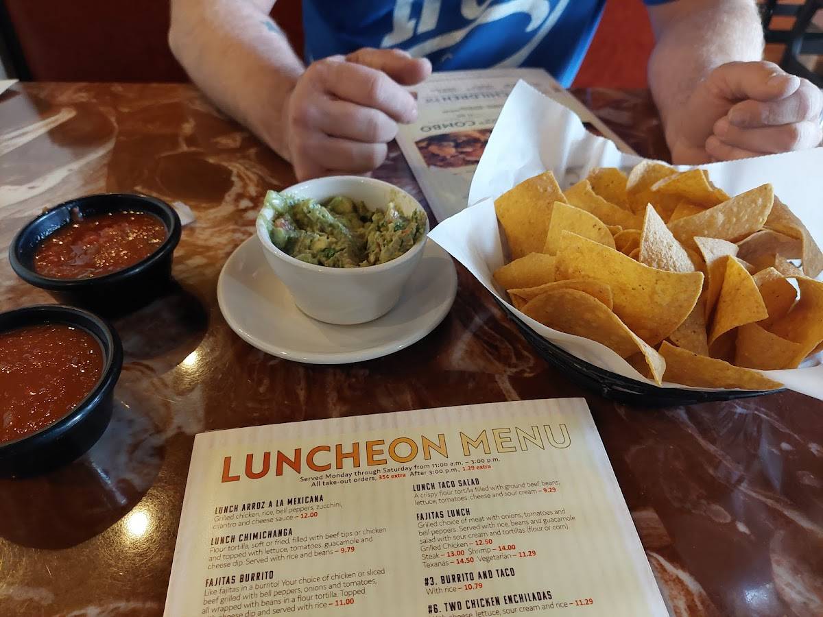 Menu at Rodeo Grande restaurant, Roanoke