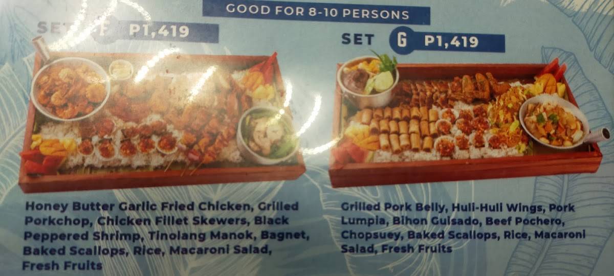 Menu at Shaka Hawaiian Restaurant, Dumaguete