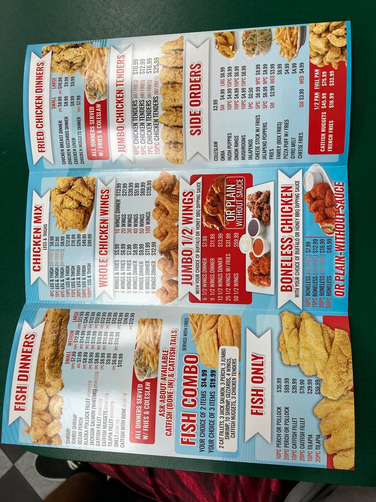 Menu at Shrimp Max of South Bend restaurant, South Bend