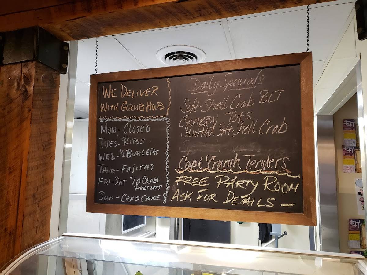 Menu at Silver Spring Mining Company pub & bar, Perry Hall
