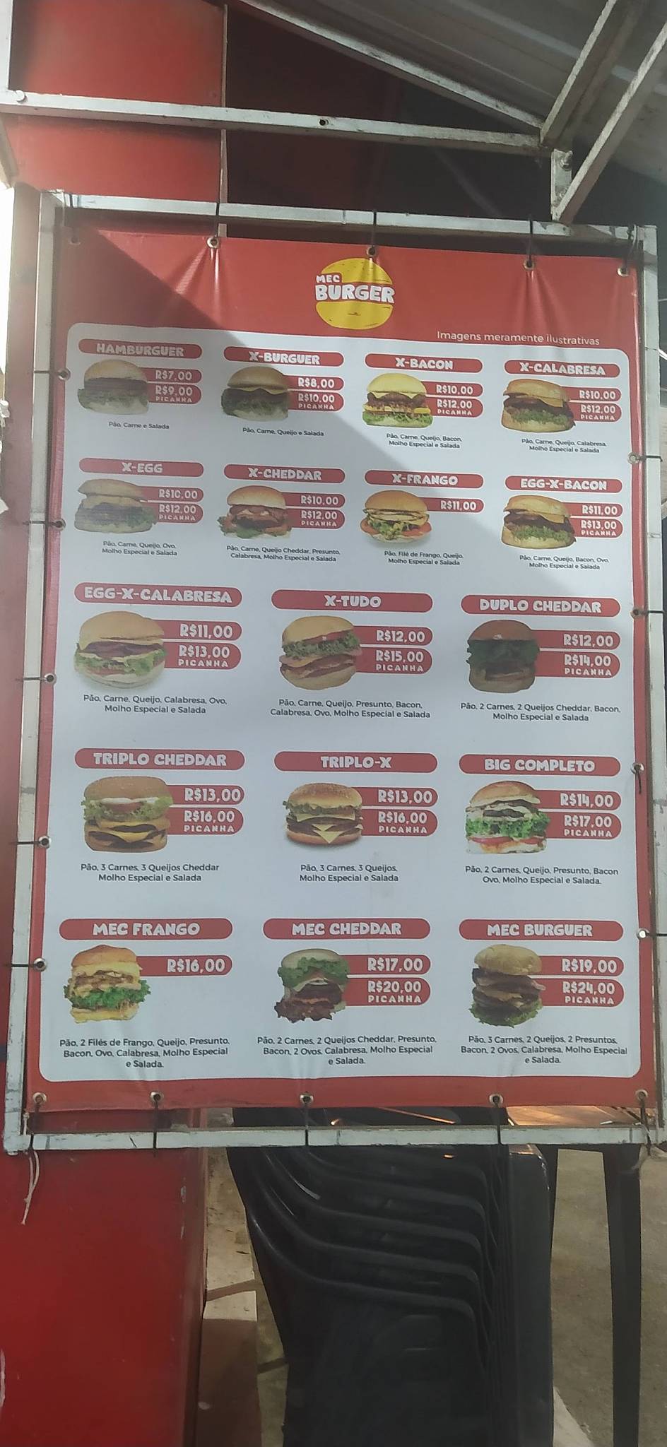 Menu at Skateboard Square pub & bar, Maricá