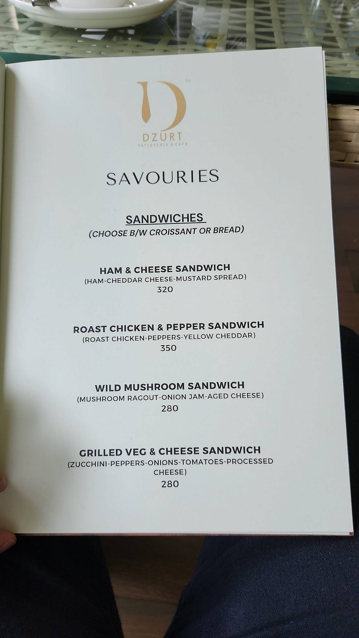 Menu at Spice Court, Jaipur