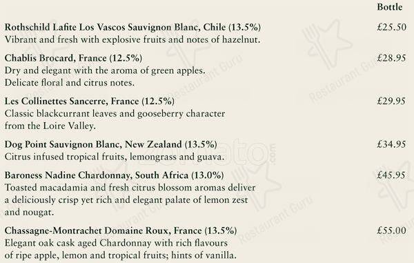 Menu at Spring Tavern Ewell pub & bar, Epsom
