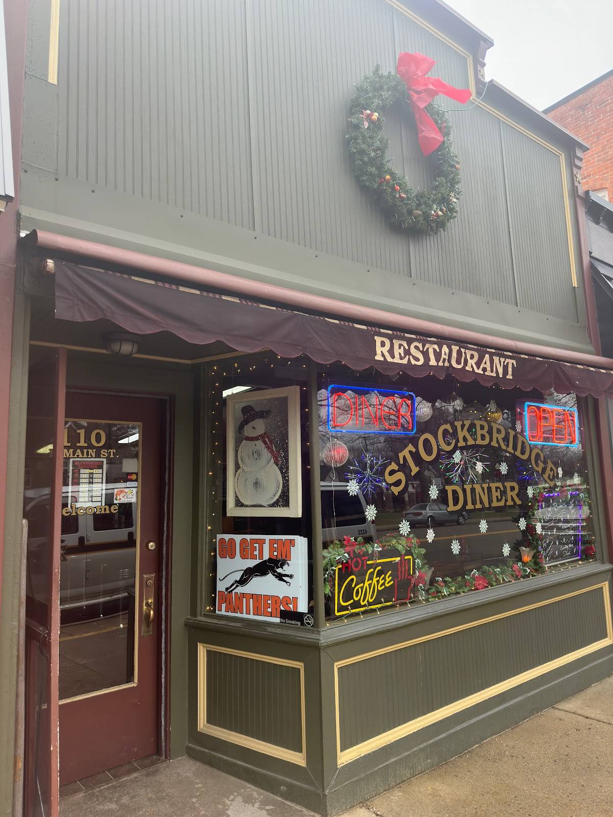 Menu at Stockbridge Diner restaurant, Stockbridge, 110 E Main St