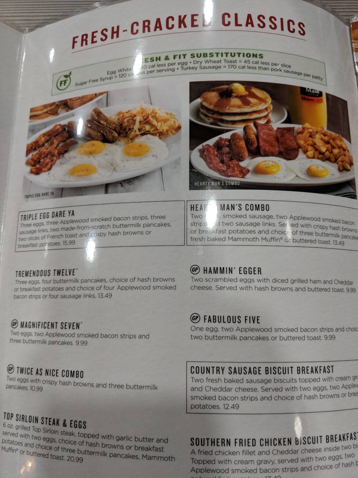 Menu at Perkins Restaurant & Bakery, Sudbury
