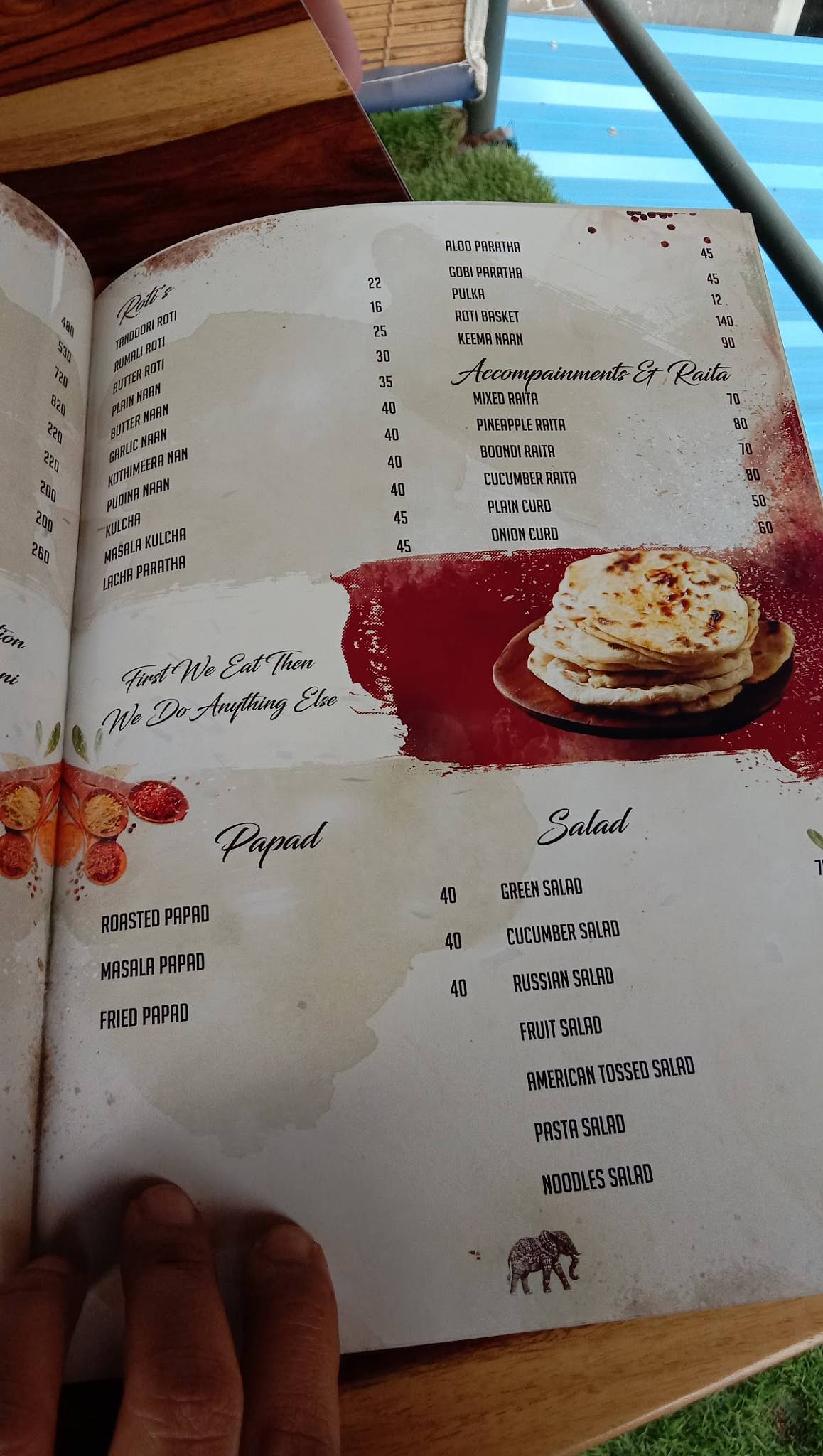 Menu at THE KITCHEN GARDEN, Nandyal