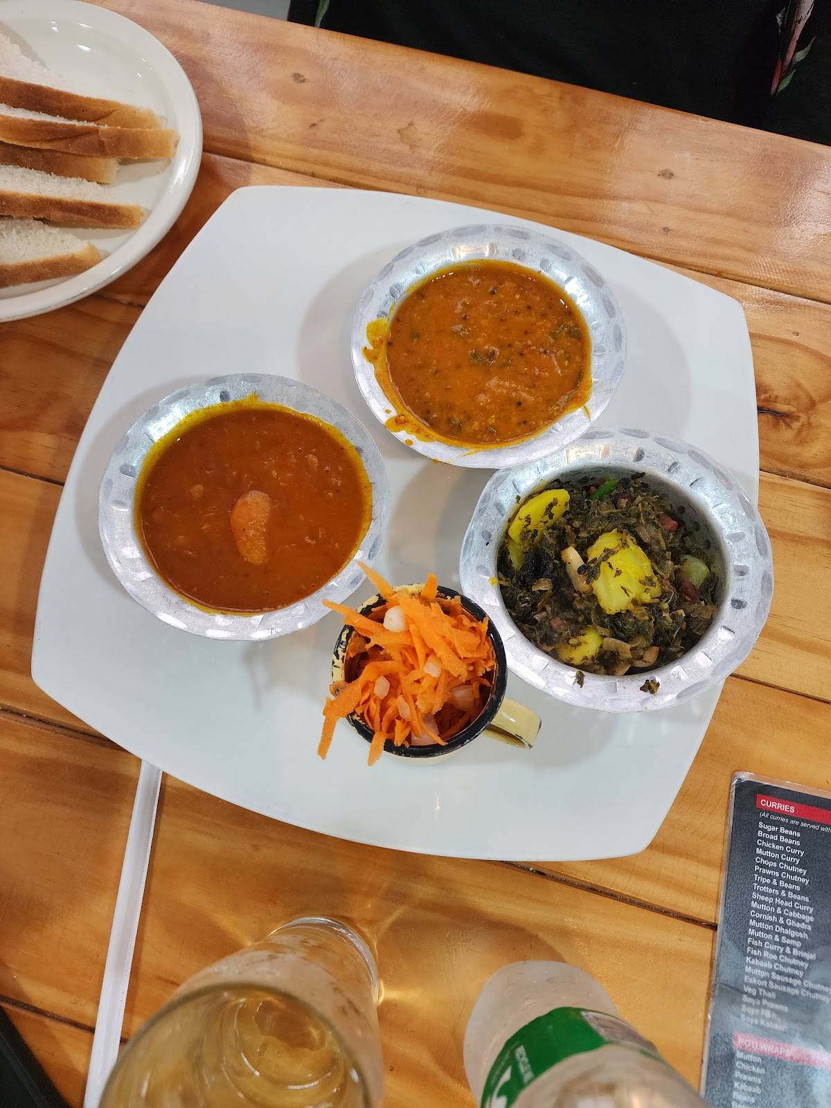 Menu at TSD Ultra LOUNGE restaurant, Durban North