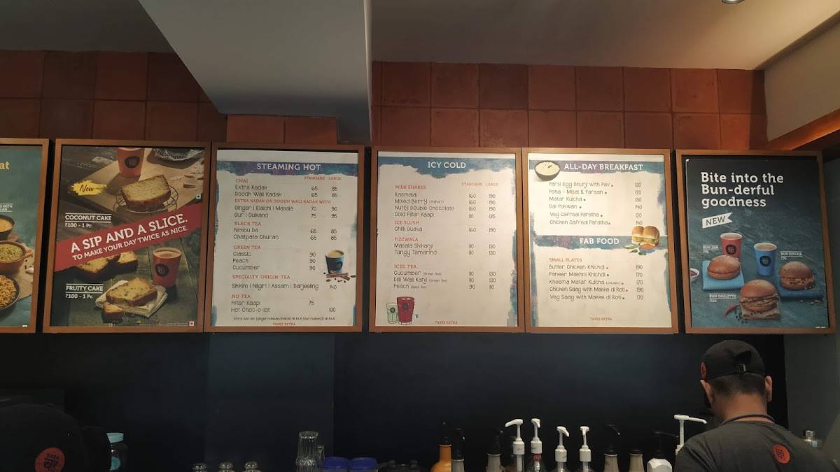 Menu at Qmin, Bengaluru, 35/2
