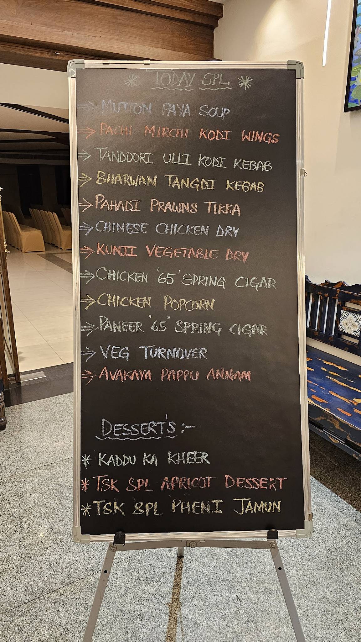 Menu at Telangana Spice Kitchen, Secunderabad