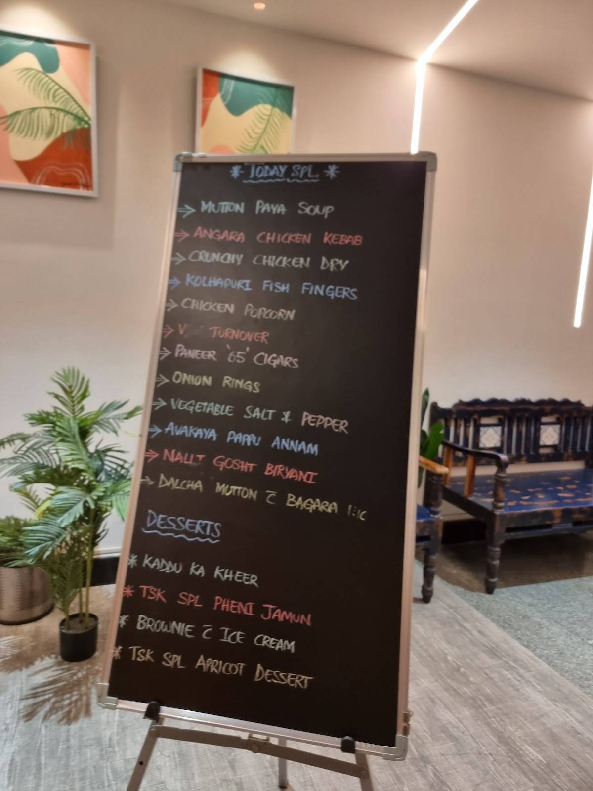 Menu at Telangana Spice Kitchen, Secunderabad