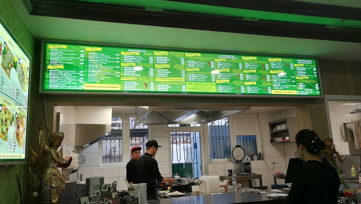 Menu at Thai-Viet Street Food Imbiss restaurant, Cologne, Kleine ...
