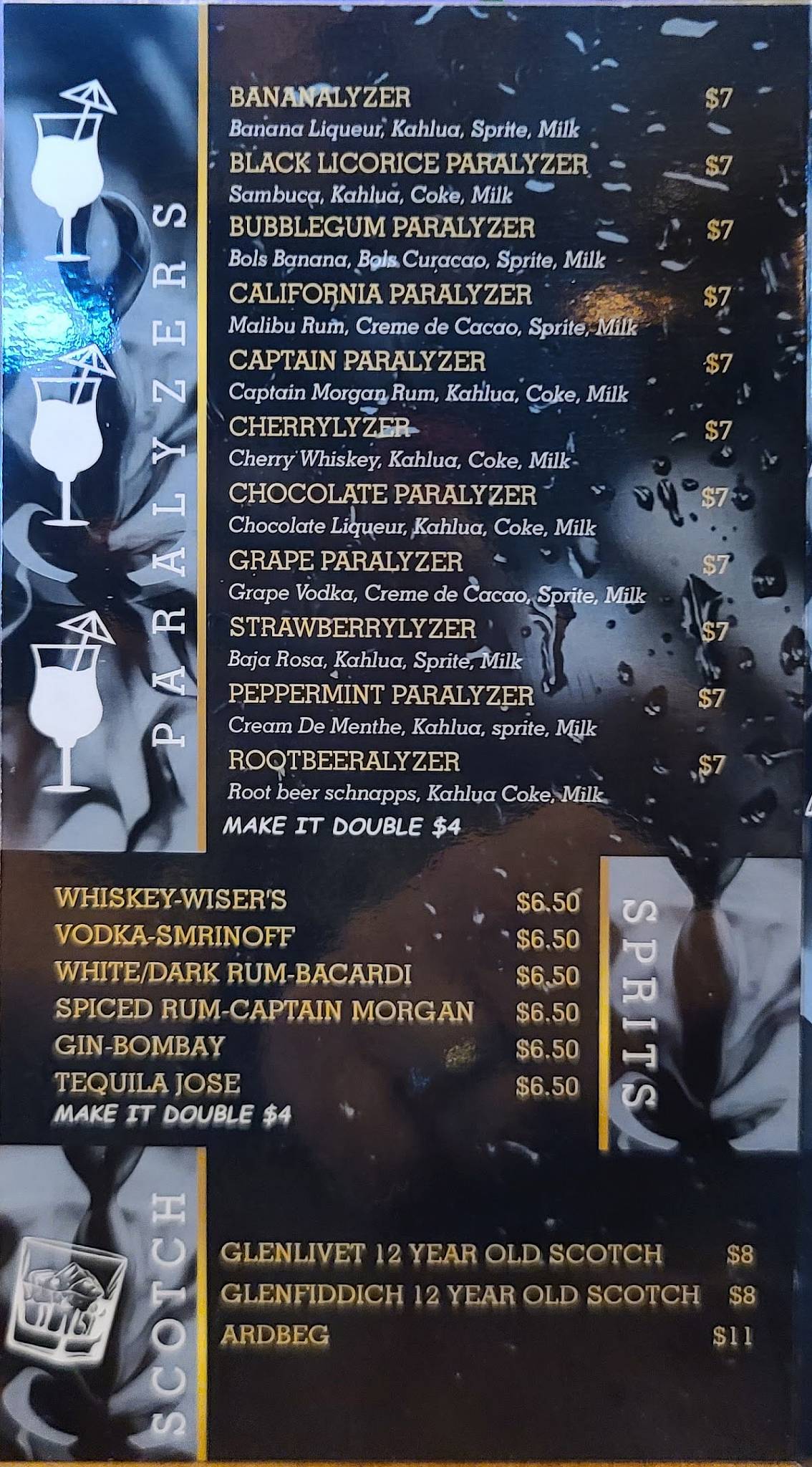 Menu at The Flats Eatery + Drink restaurant, Regina