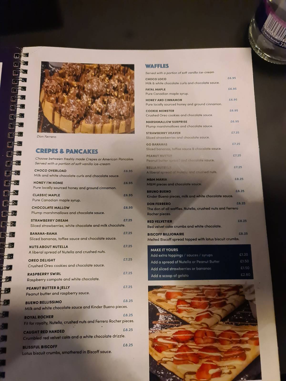 Menu at The Urban Chocolatier - Walthamstow restaurant, London