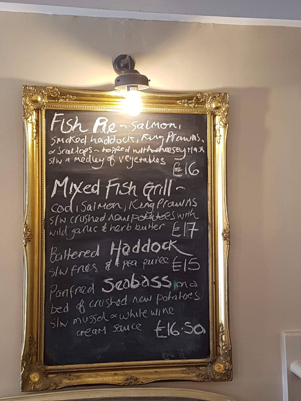 Menu at The Windmill pub & bar, Bluntisham, St Ives Rd