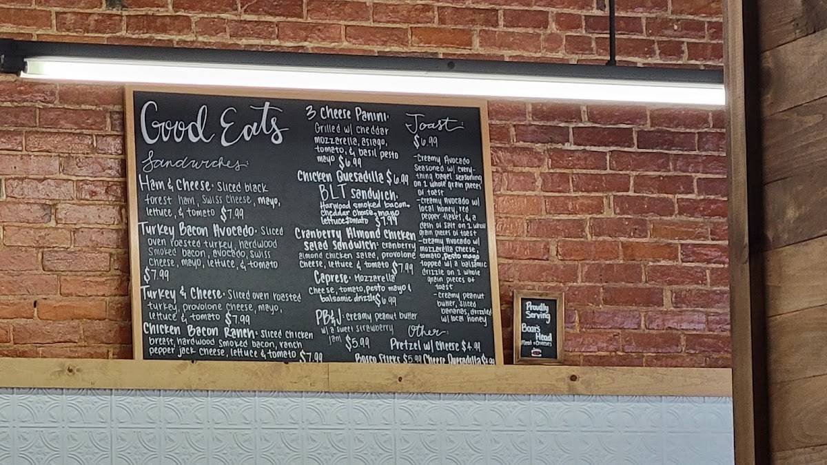 Menu at Tigers Den Café pub & bar, Armada