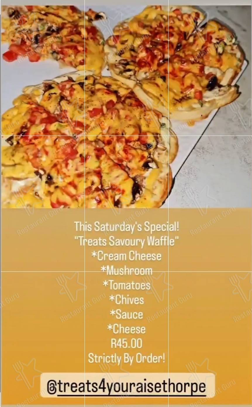 Menu at Treats For You (Raisethorpe) cafe, Pietermaritzburg, Shop 4