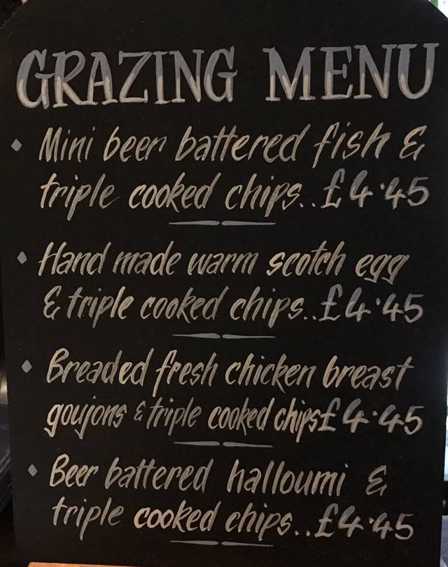 Menu at The New Court Inn pub & bar, Usk