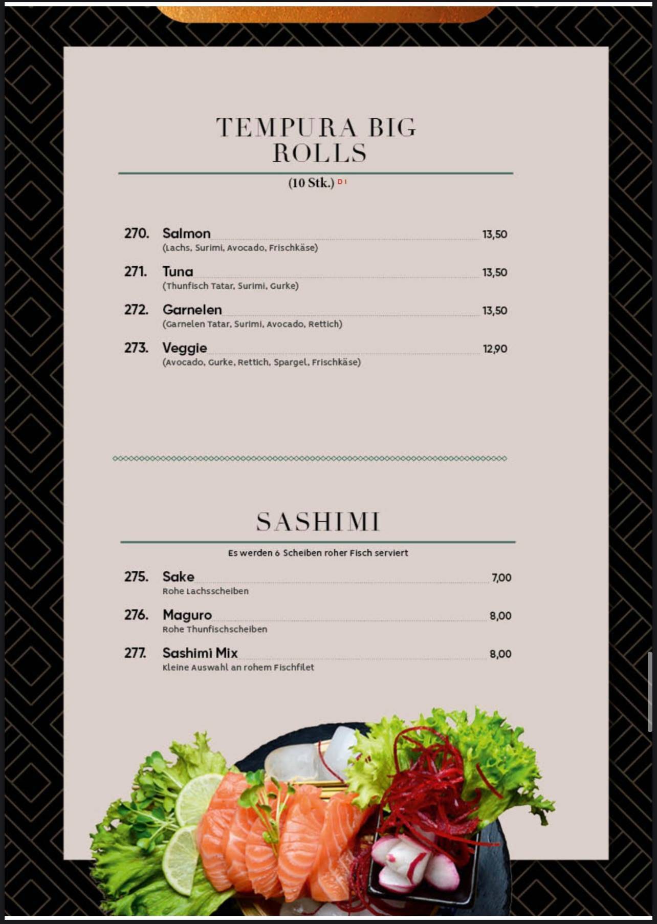 Speisekarte von KOI Asian Food & Sushi Bar - Worms, Worms