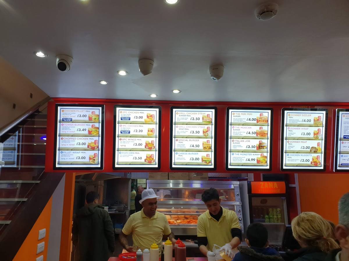 Menu at Zana Steakhouse (The Original - Leeds Road), Bradford