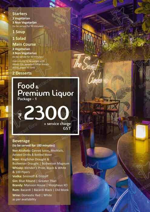 Menu at Levels Pub & Kitchen, Bengaluru