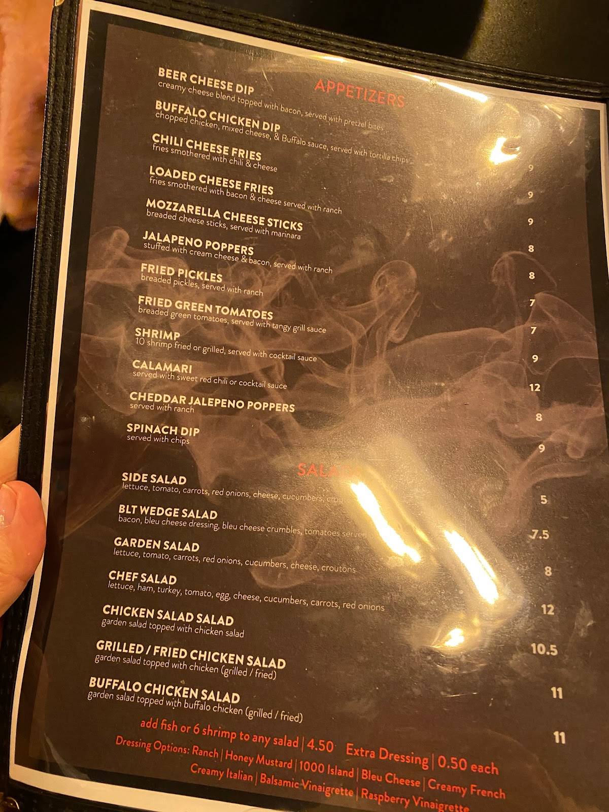 Menu at The Grill at Lake Oconee restaurant, USA, Parkside Main #103