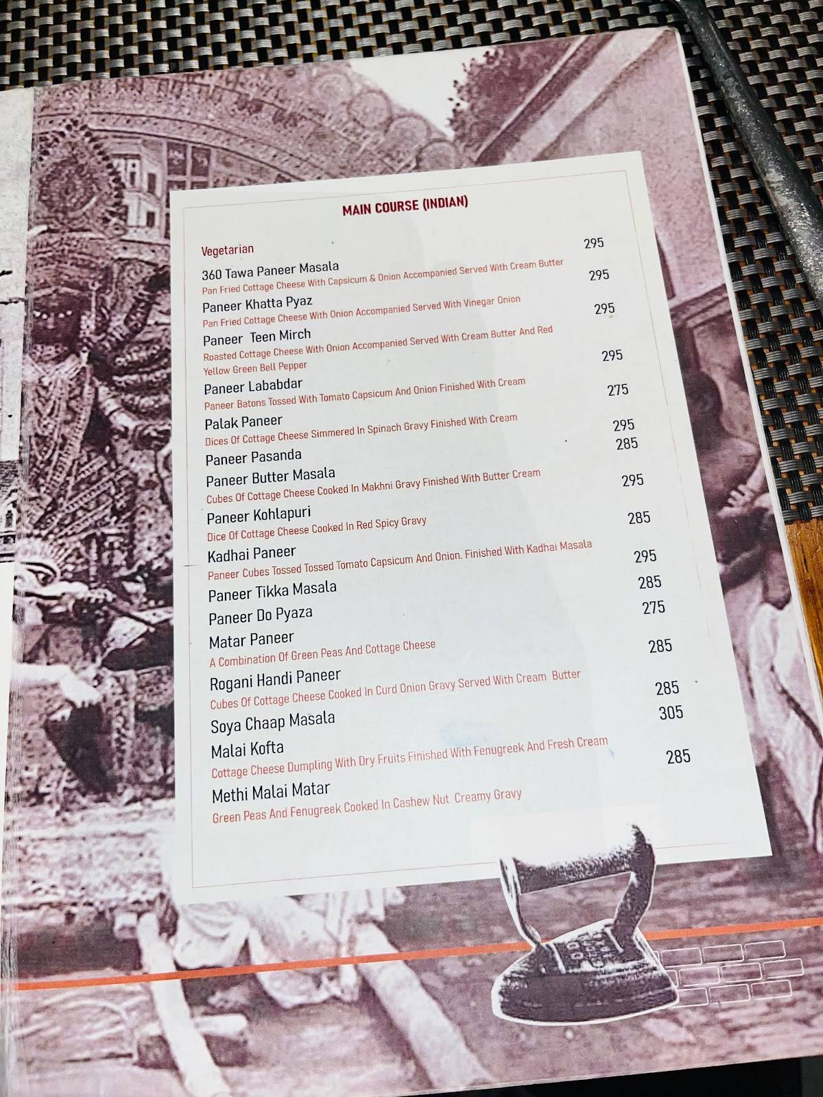 Menu at 360 Degree Dining, Varanasi, Varanasi Lucknow Road Ganeshpur
