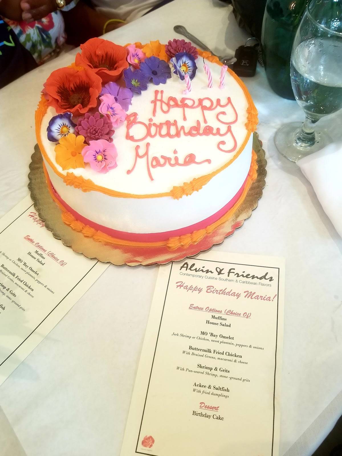 Menu at Alvin & Friends restaurant, New Rochelle