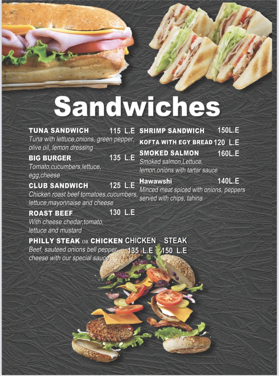 Menu at Arab Bucks, Cafe And Resturaunt, Sharm el Shiekh, Sharm El-Sheikh