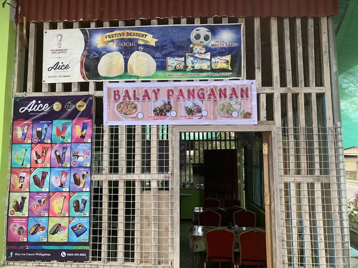 Menu at Balay Panganan restaurant, Lamut
