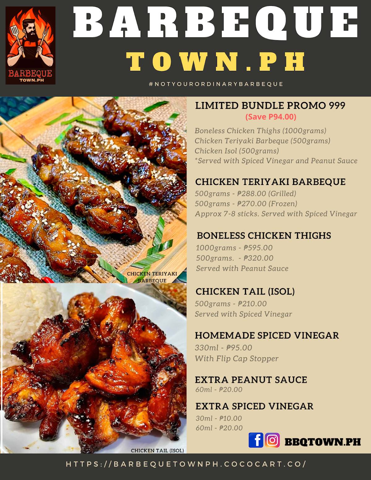 Menu at Barbeque Town PH, Makati