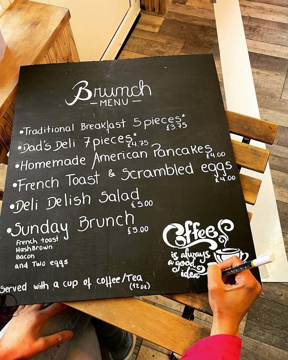 Menu at Barn, Lurgan