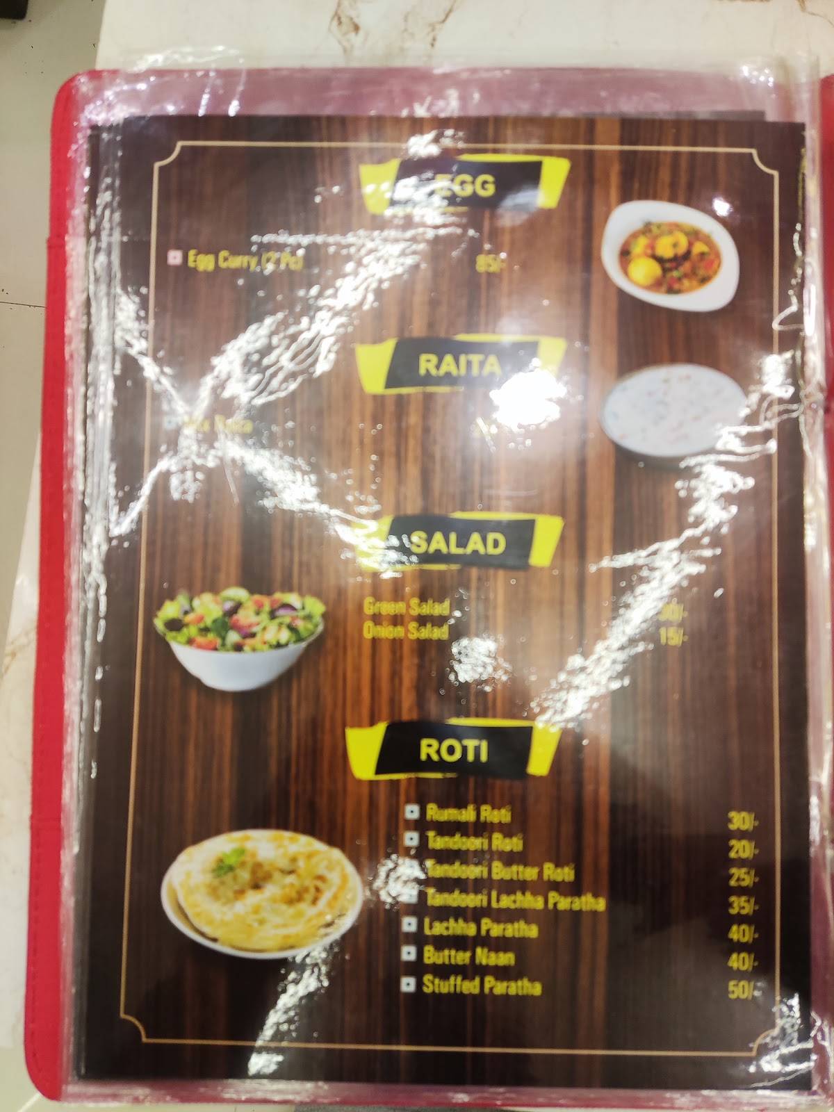 Menu at Biryani Mahal Ranchi, Ranchi