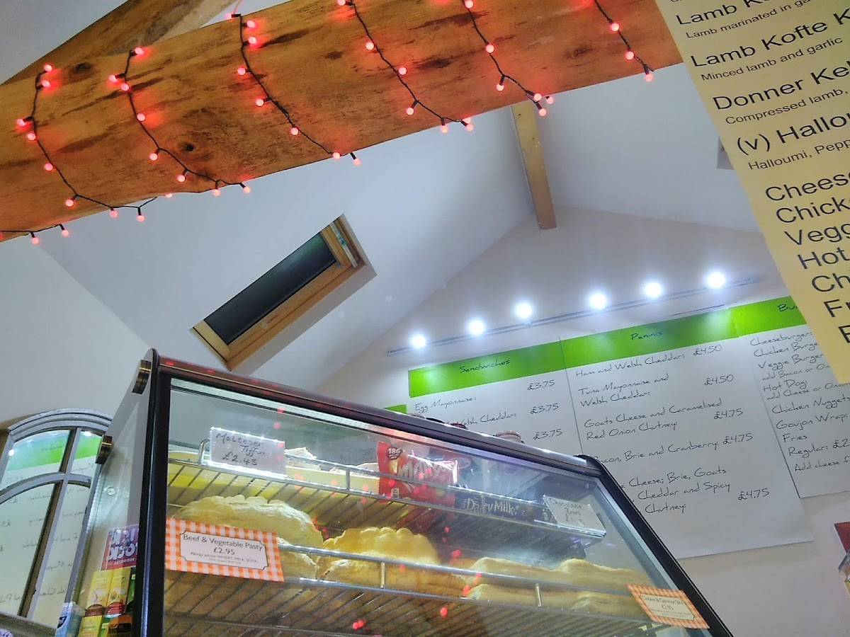 Menu at Bwyd i Fynd cafe, Betws-y-Coed