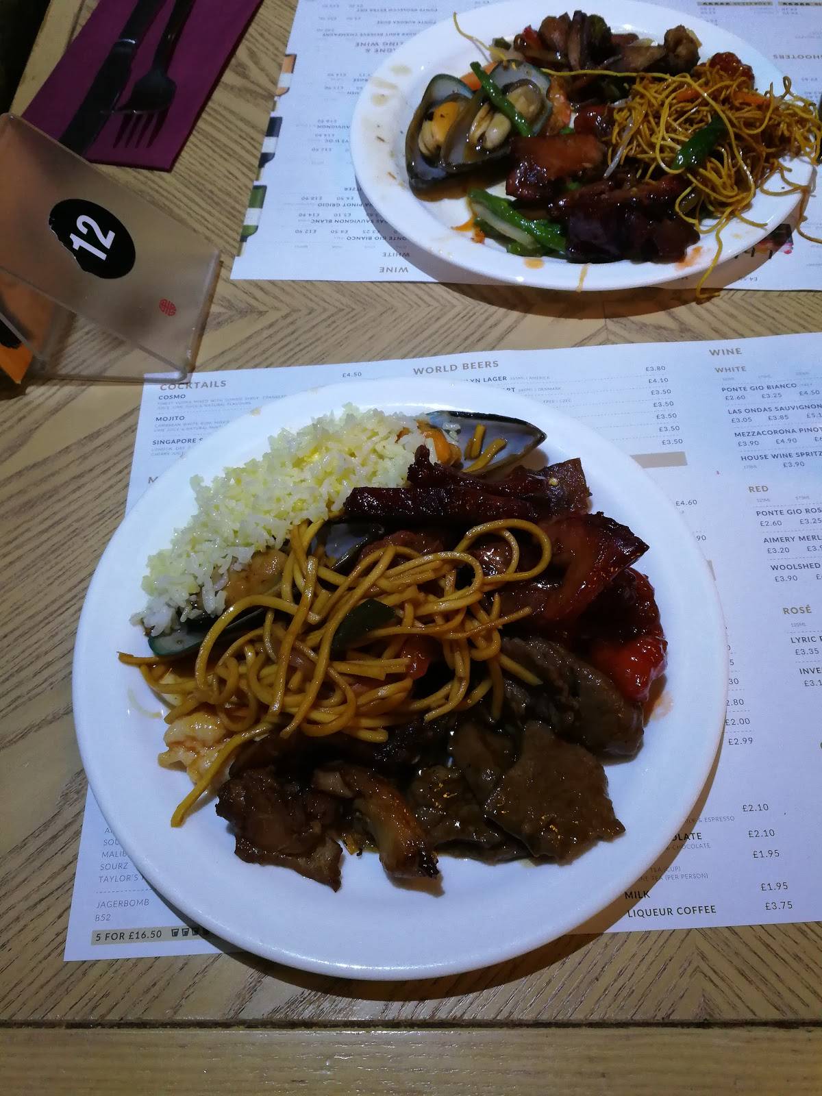 Menu at COSMO All You Can Eat World Buffet Restaurant Sheffield, Sheffield