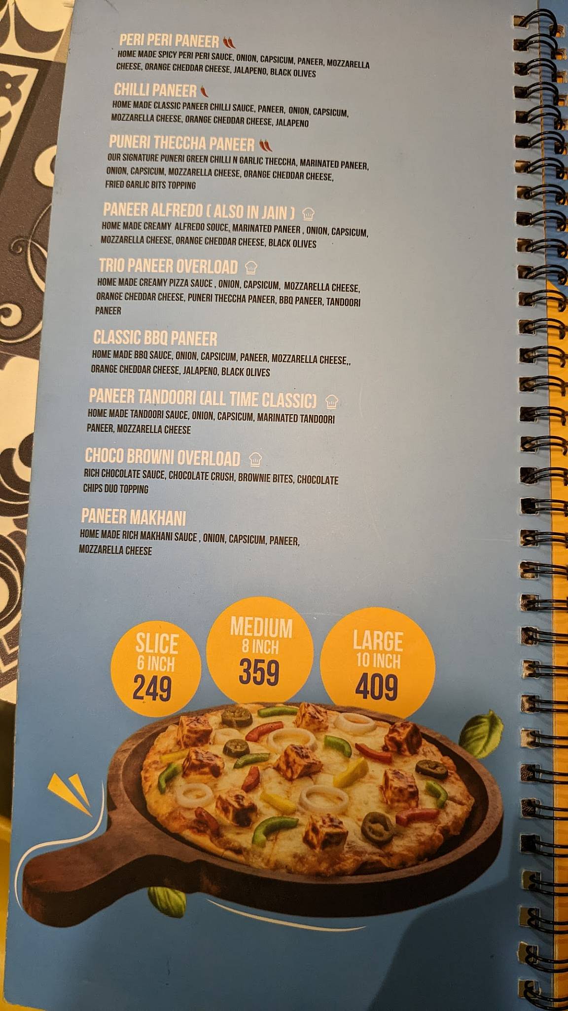 Menu at Crazy Cheesy Cafe Pimple Saudagar, Pune