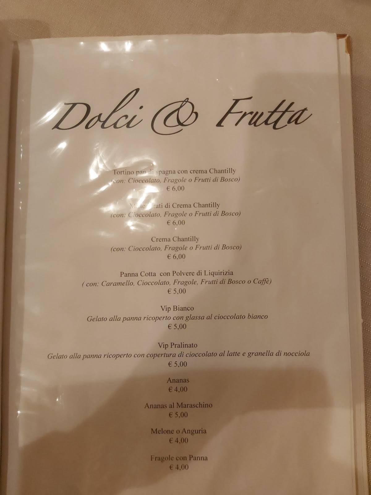 Menu at Chef Linguini Ristorante Pizzeria Braceria, L'Aquila