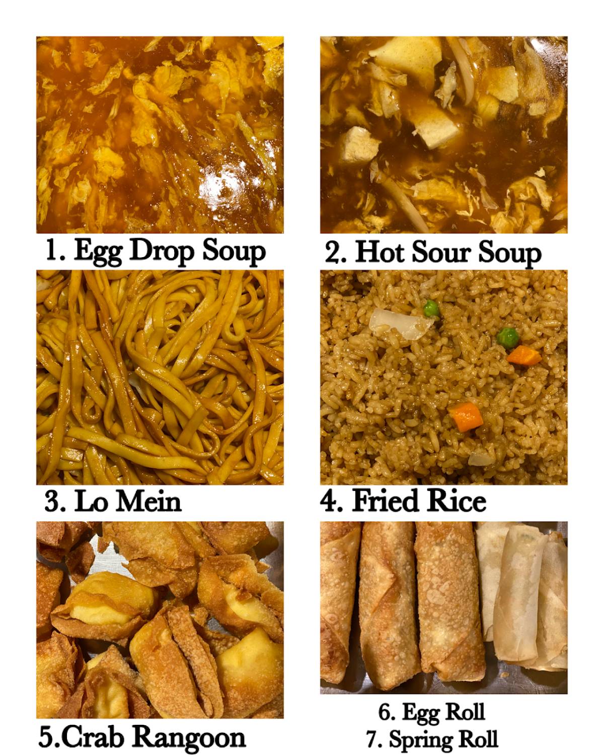 Menu at China Pearl restaurant, Breese