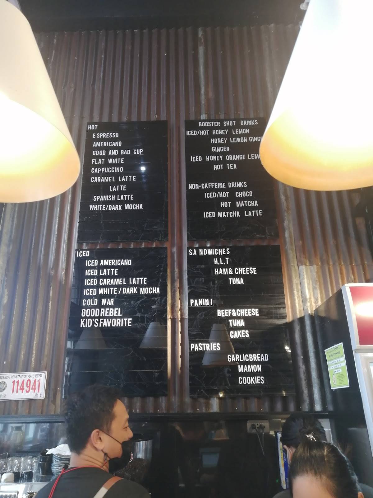 Menu at Daily Dose Davao, Davao City