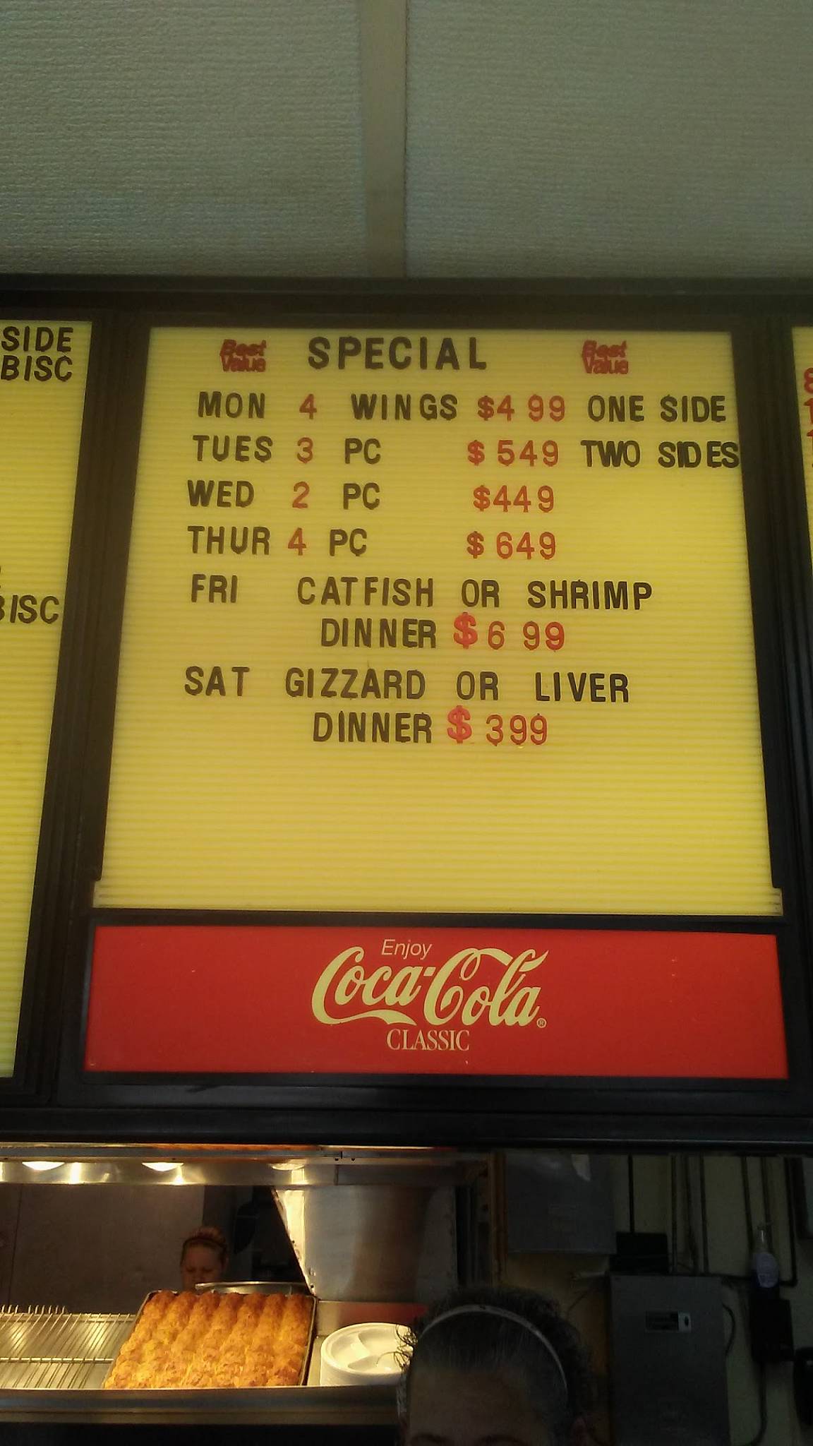 Menu at Danny's Fried Chicken fast food, Niceville, 408 E John Sims Pkwy