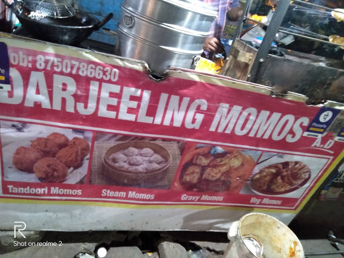 Menu at Darjeeling Momos, New Delhi, G7Q6+3JH