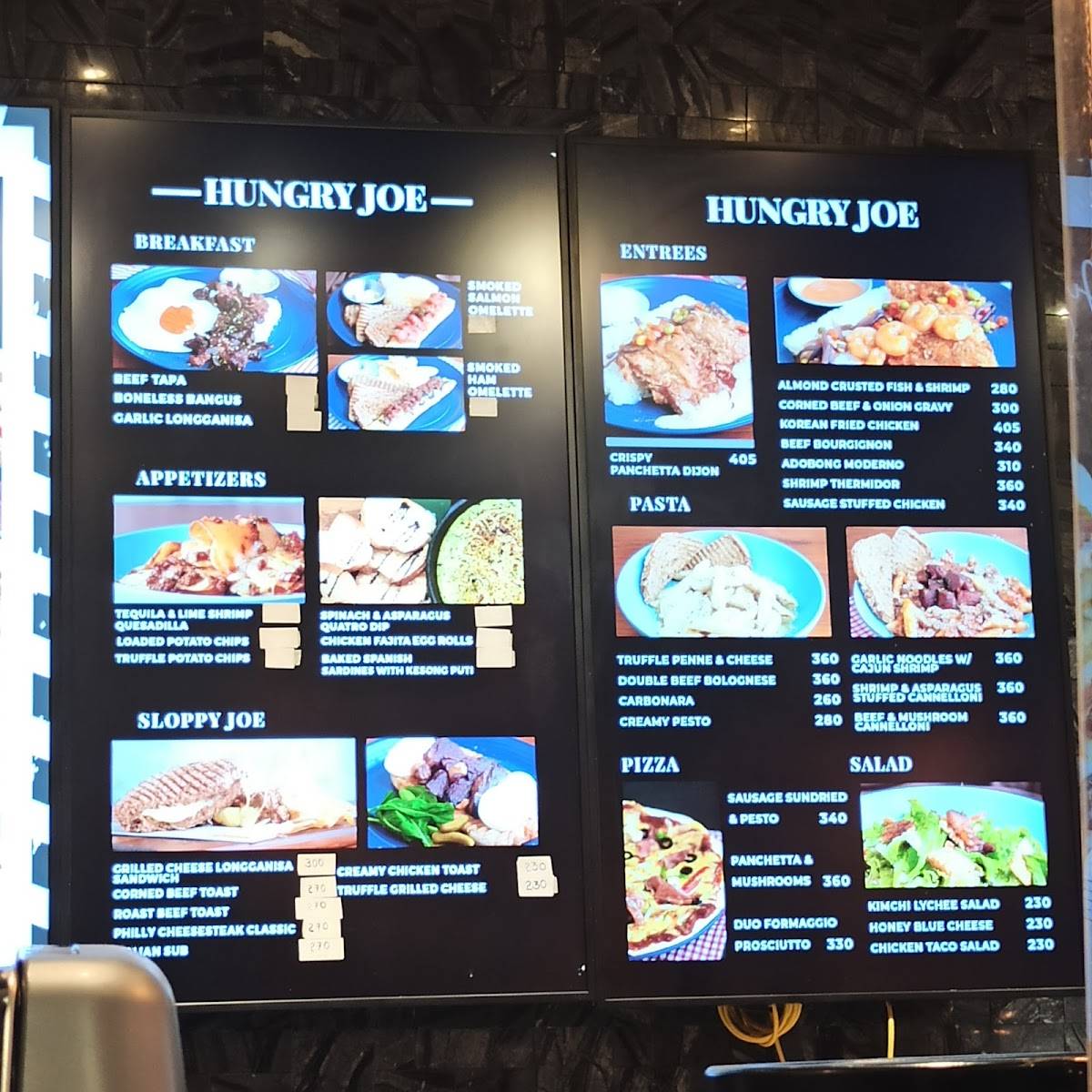 Menu at Dear Joe - Vista Mall Bataan, City of Balanga