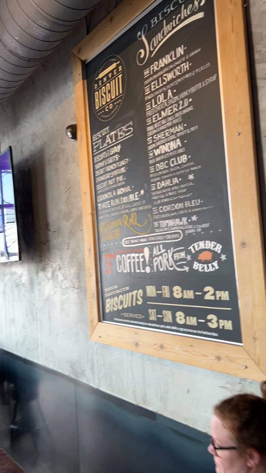 Menu at Atomic Cowboy home of Denver Biscuit Co & Fat Sully's NY Pizza restaurant, Centennial