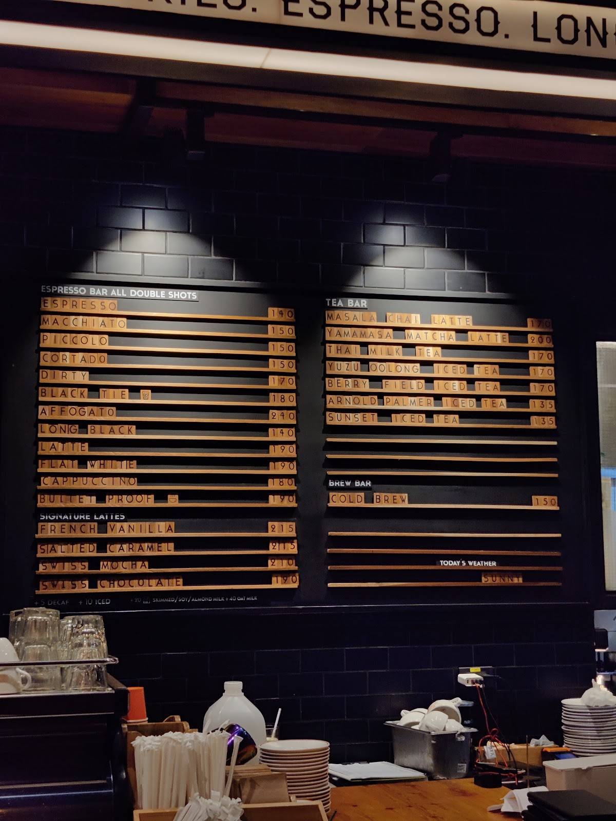 Menu at Elephant Grounds Manila - BGC cafe, Taguig