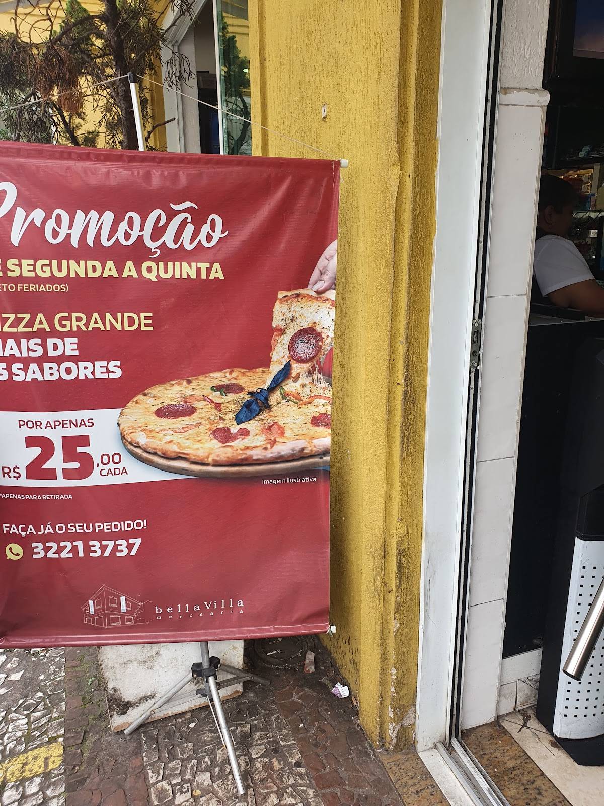 Menu em Padaria Bella Villa, Santos, R. Goiás