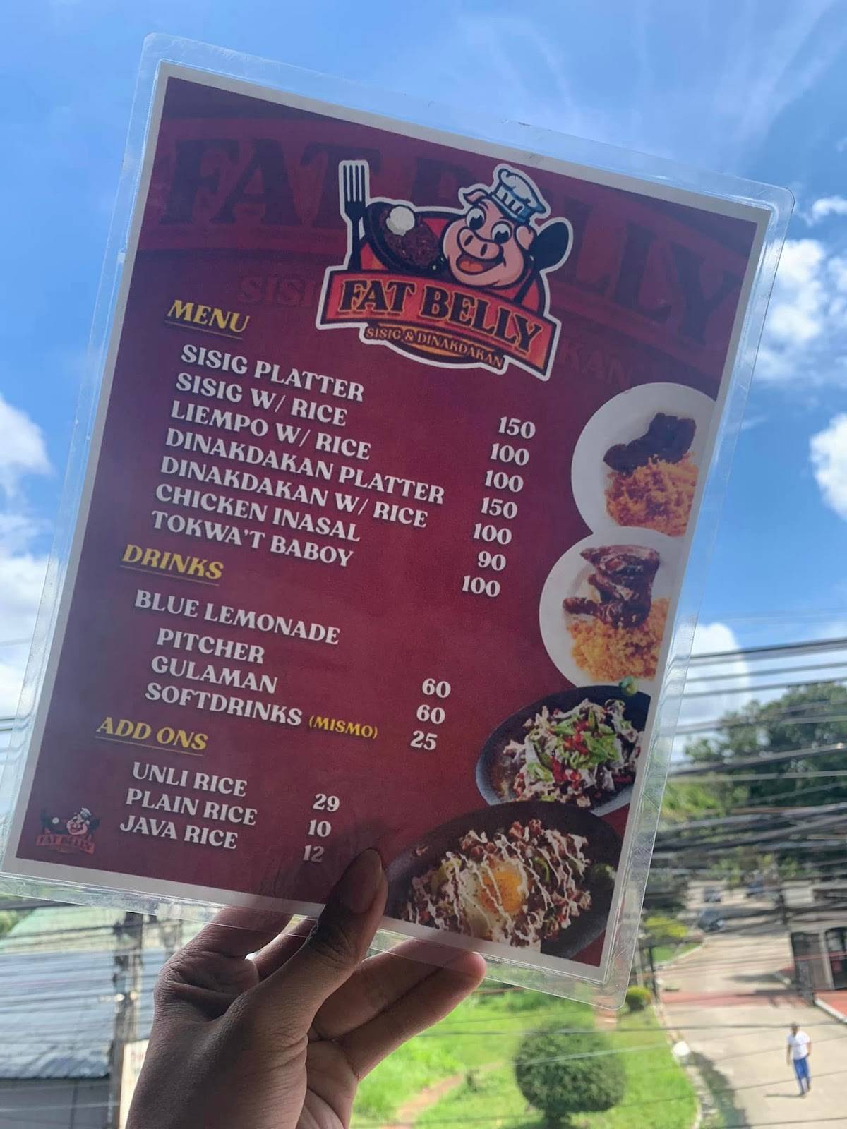 Carta del restaurante FAT BELLY, Lipa