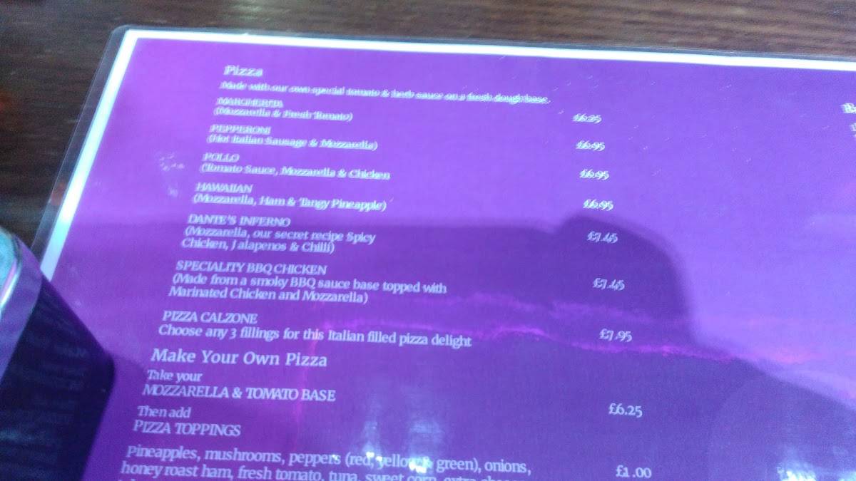Menu at Equi's Hamilton fast food, Hamilton