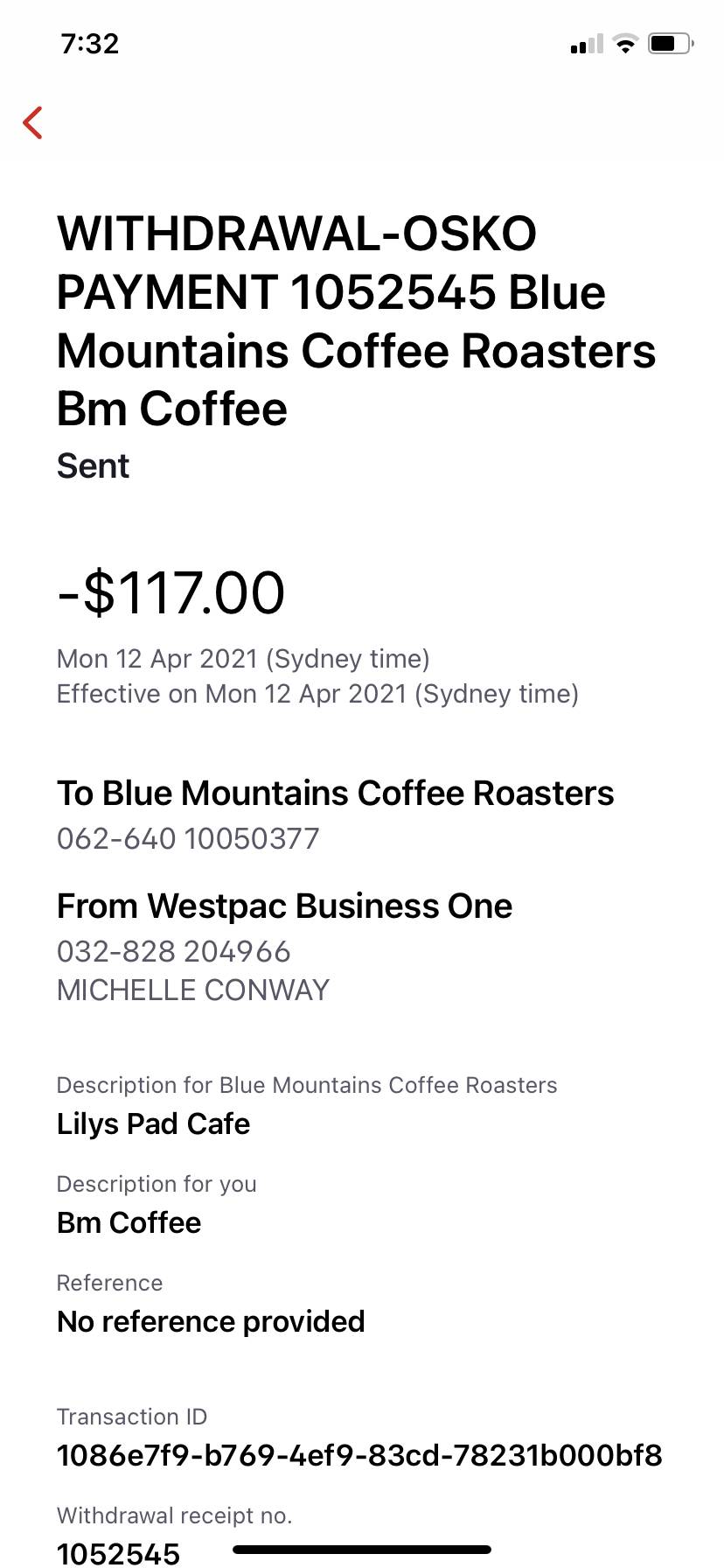 Menu at Lily's Pad Cafe, Leura