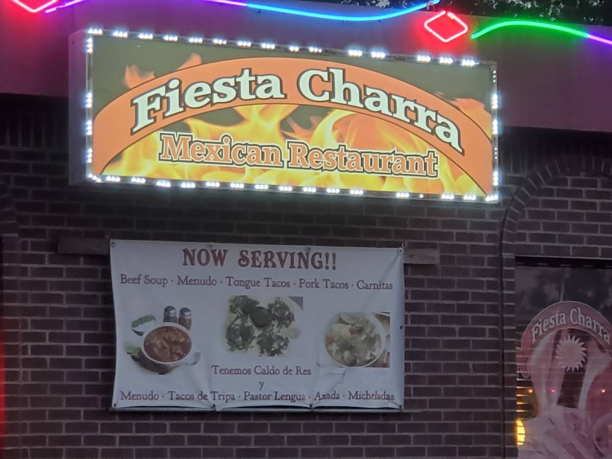 Menu at Fiesta Charra Mexican Restaurant, Lucedale