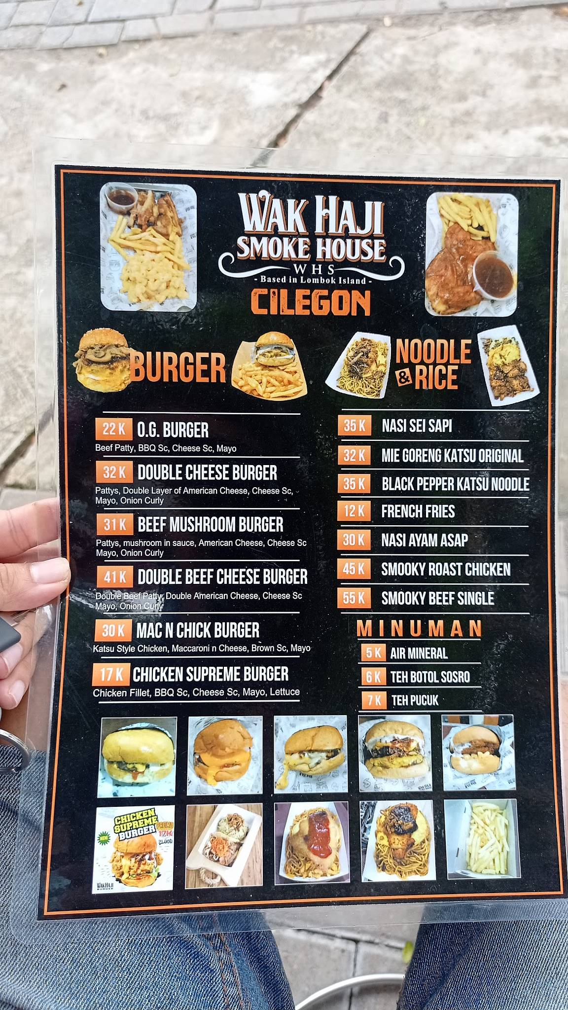 Menu at Food Truck Wak Haji Smoke House Citra Garden BMW restaurant ...
